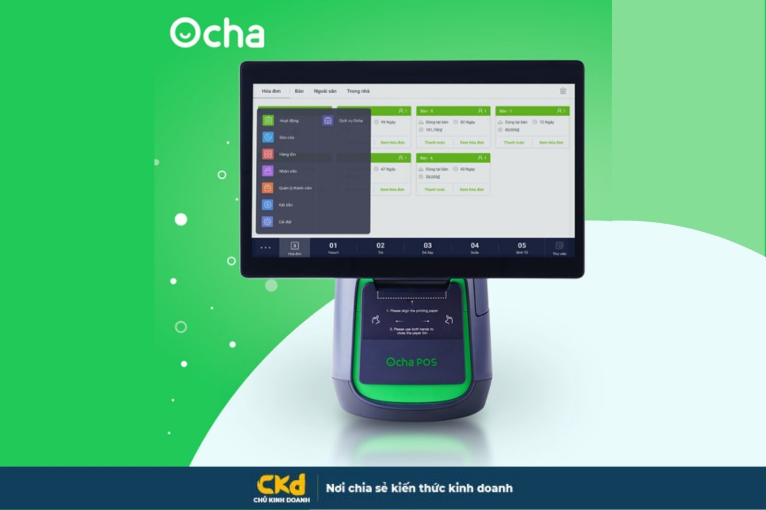 Phần mềm Ocha Pos tham vọng một thời giờ ra sao?